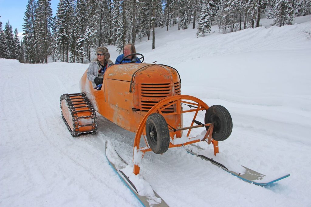 McCallin' All Cats - Vintage Snowcat - Brundage Mountain Resort