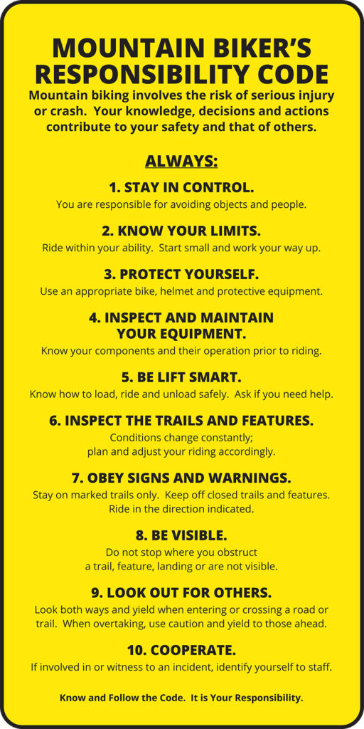 Summer Mountain Safety - Brundage Mountain Resort