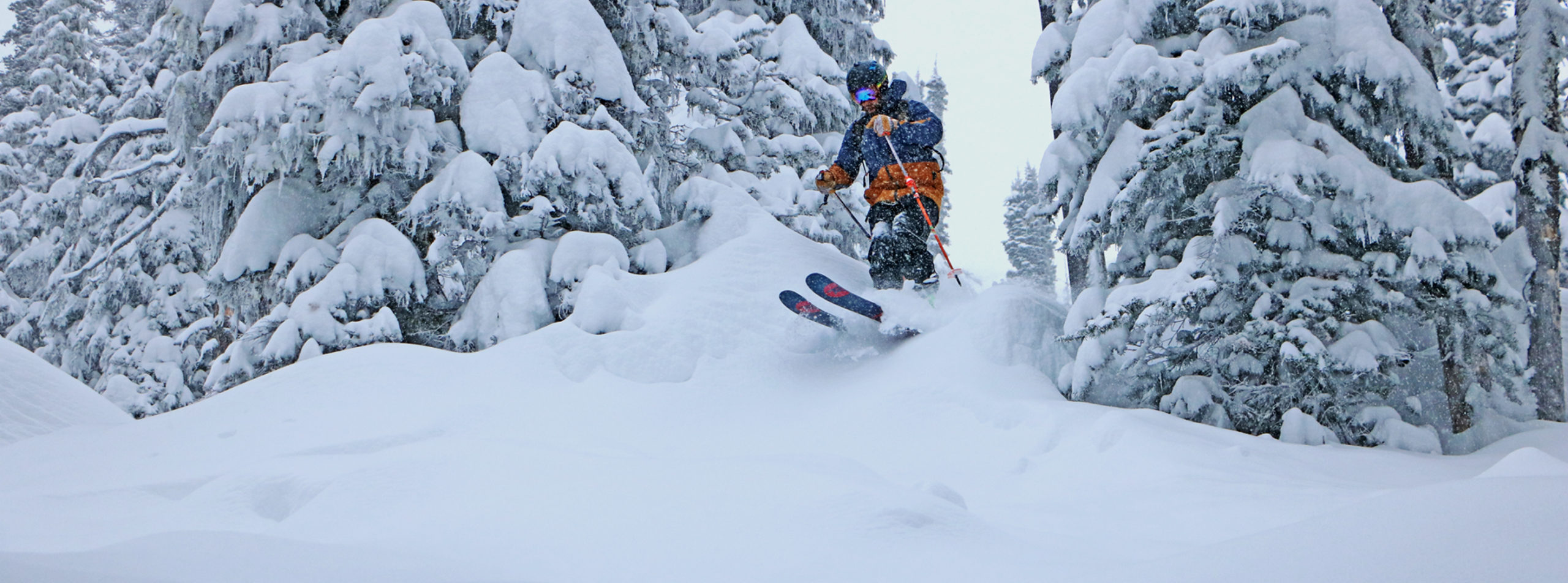 Deep Pow = Tree Well Hazards - Brundage Mountain Resort