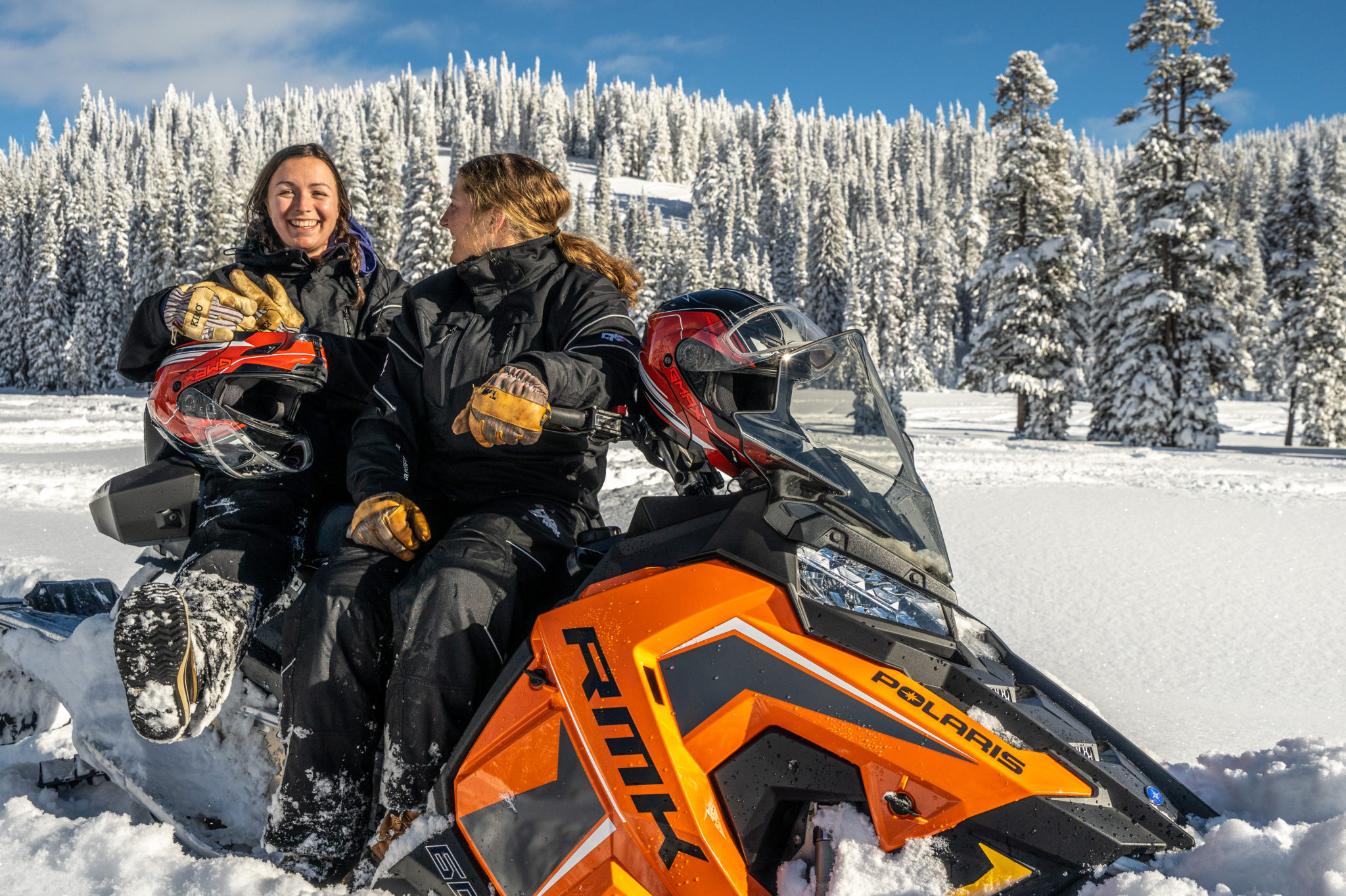 McCall Idaho Snowmobile Rentals and Tours at Brundage Mountain Resort