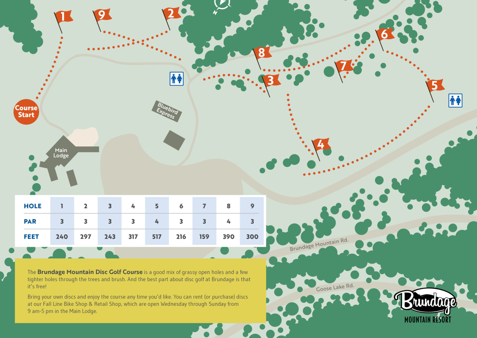 McCall Disc Golf - Brundage Mountain Resort