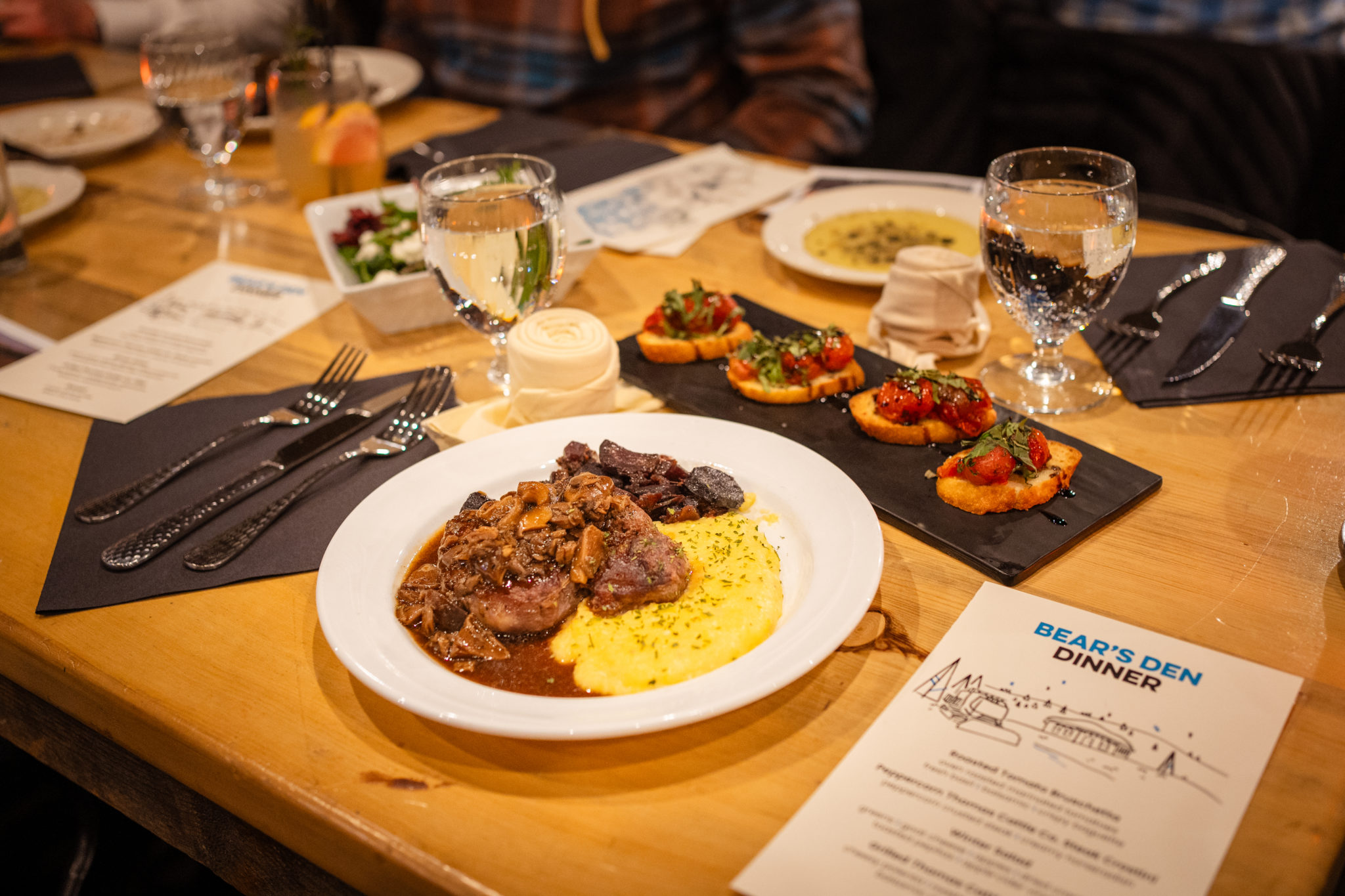 Bears Den: Dinner After Dark - Brundage Mountain Resort